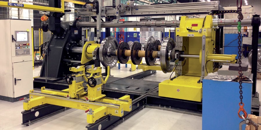 Wheelset Presses – BBM Railway Equipment